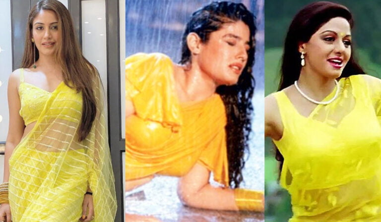 Naagin 5: Surbhi Chandna's Sizzling Yellow Saree Look Reminds Fans Of ...