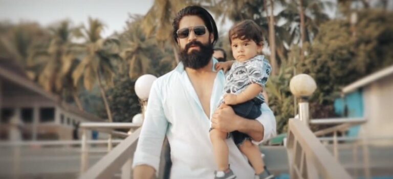 Superstar Yash, A Family Man Celebrating His Son's First Birthday In ...