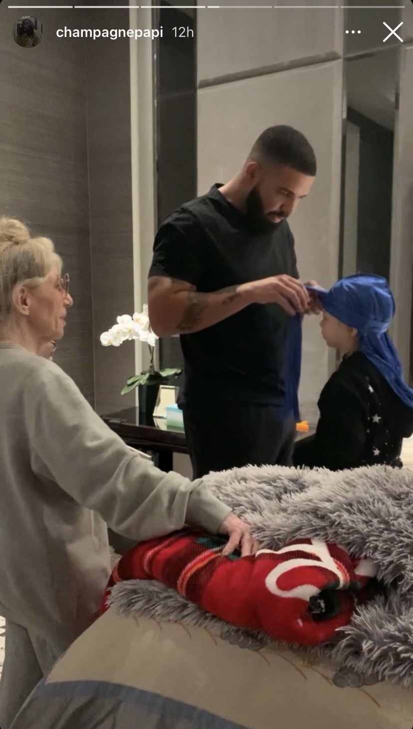 Drake's Father-son Moments With 3-Year-Old Son Adonis Are Truly Adorable