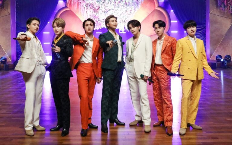 BTS Performs DYNAMITE At The 2021 Grammy Awards