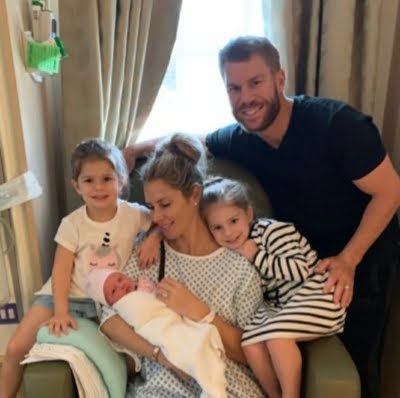 Warner's Wife, Kids Relieved To See Him Back | Glamsham