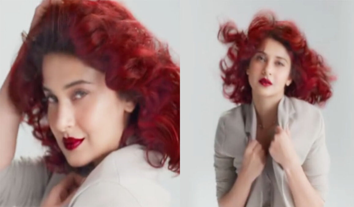 Jennifer Winget Flaunts Her Bold New Cherry Red Hair Colour Transformation