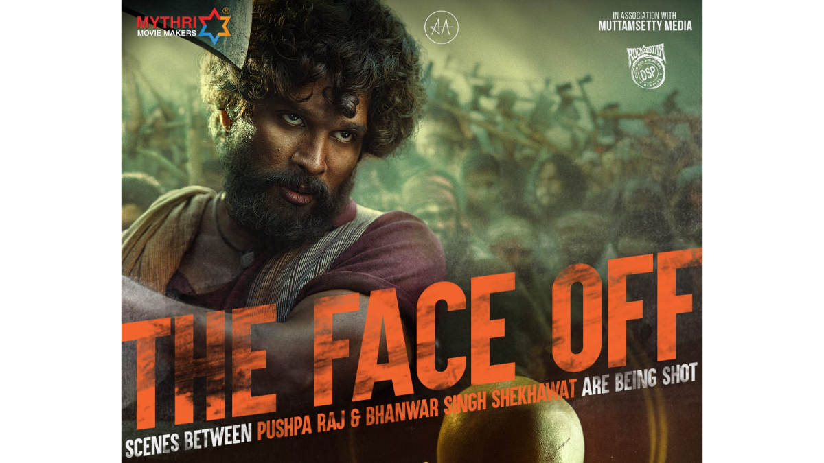 Allu Arjun's 'Pushpa - The Rise' Shoots The Hero Vs Villain Face-off