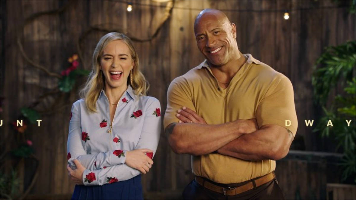 Emily Blunt On 'The Rock': He Has Such Extraordinary Presence
