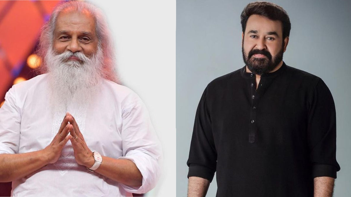 Mohanlal Pays Tribute To Playback Singer K J Yesudas