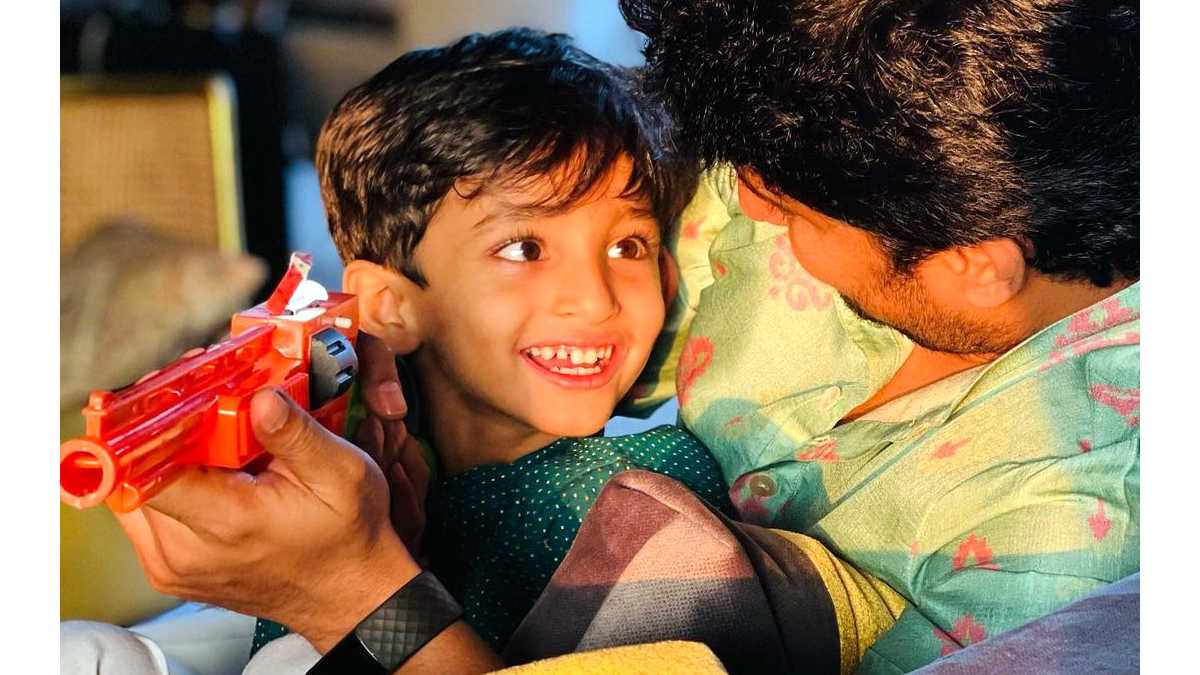 Nani's Adorable Video With Son Arjun Goes Viral