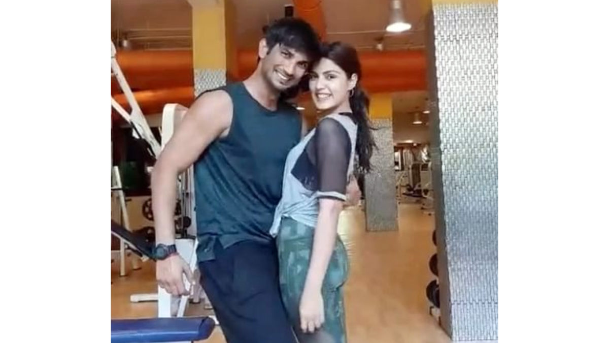 Rhea Misses Sushant Singh Rajput, Shares Throwback Gym Video