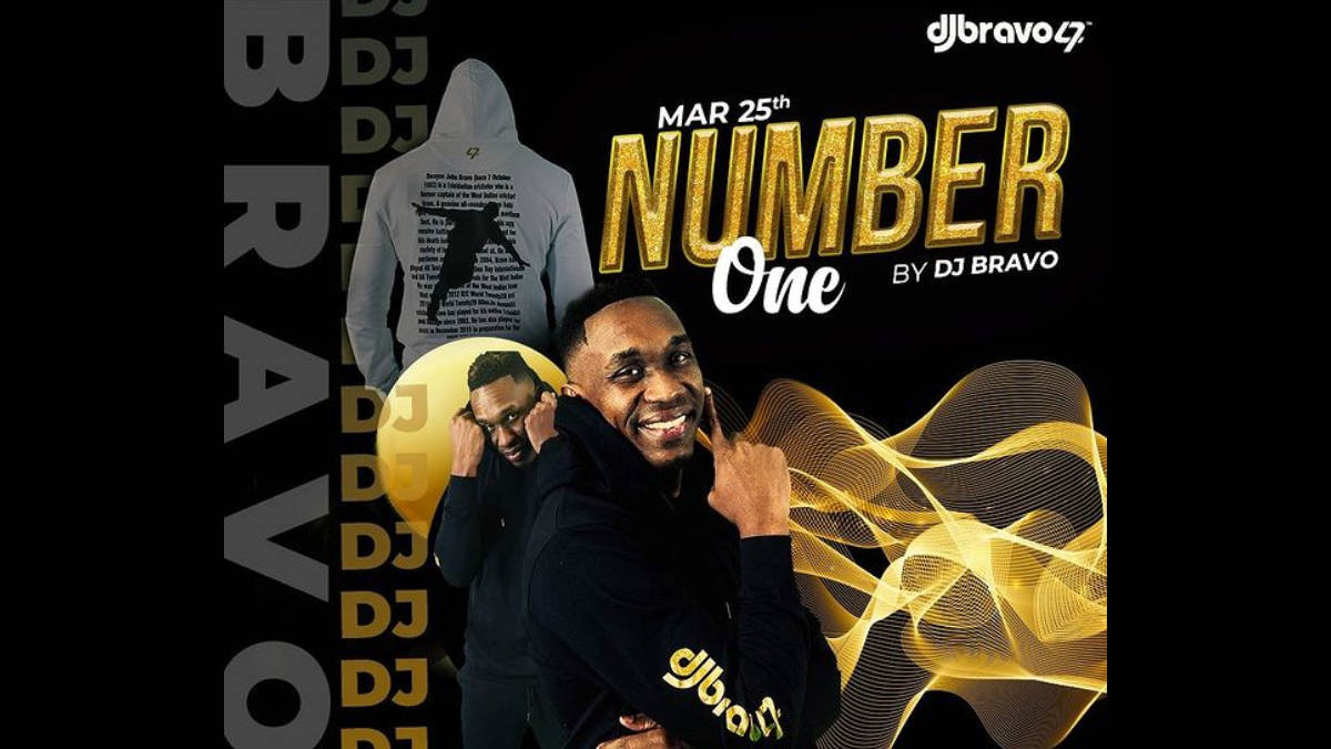 Dwayne Bravo Releases Teaser Of His Upcoming Track 'Number One'