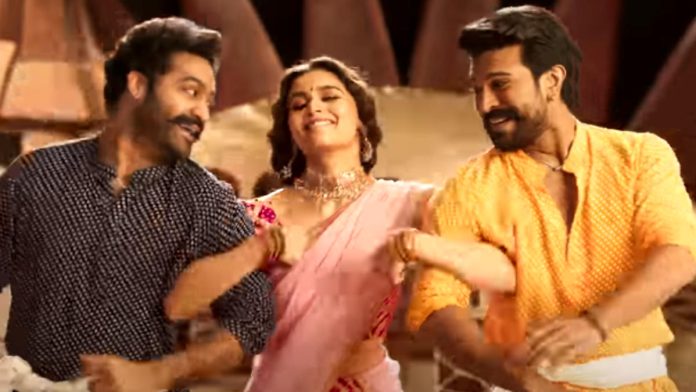 RRR - Sholay Song Lyrics Starring NTR, Ram Charan, Alia Bhatt