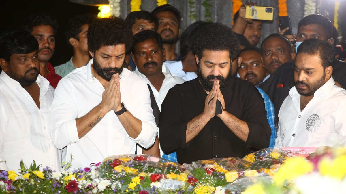 Jr NTR Pays Homage To His Grandfather NT Rama Rao