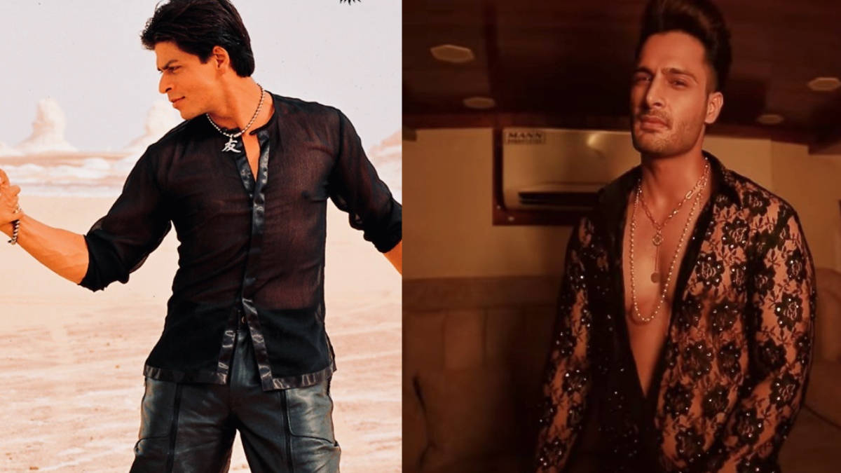 Umar Riaz's Latest Look Reminds Us Of Shah Rukh Khan's Look From K3G