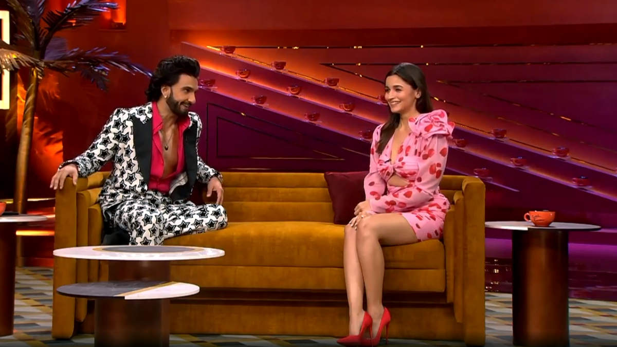 Ranveer And Alia Get Candid On 'Koffee With Karan' First Episode