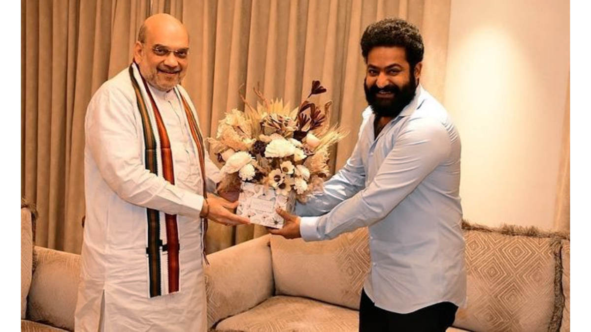 Amit Shah Refers To Jr NTR As The 'Gem Of Telugu Cinema'