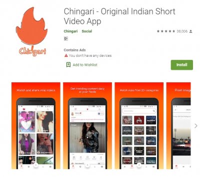 Chingari Introduces New Monetisation Plan For Creators, Users | Glamsham