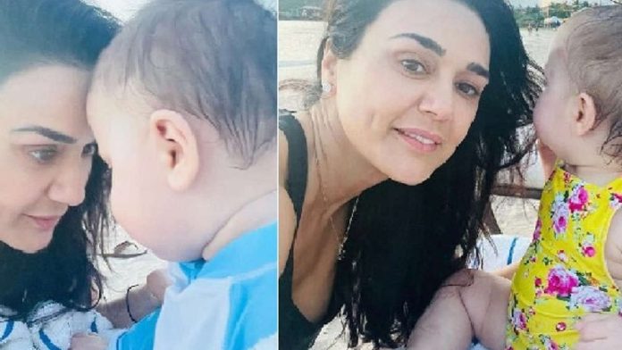 As Preity Zinta's Twins Turn One, She Shares A Heartfelt Note Of ...