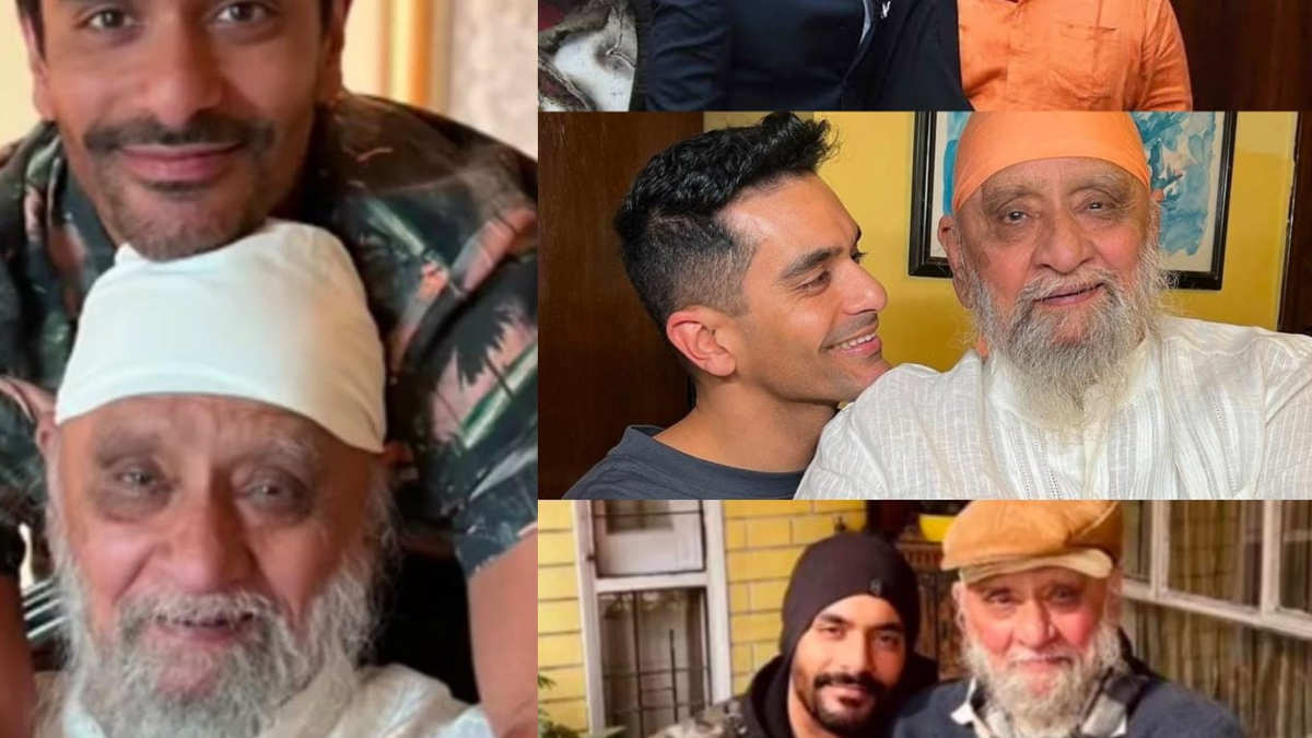 Cricket Legend Bishan Singh Bedi Meets Pakistani Cricketers, Son Angad ...