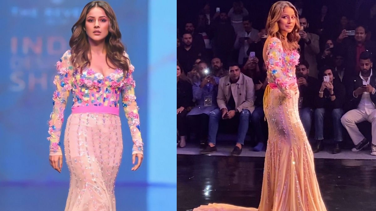 Shehnaaz Gill Raises Temperature In Stylish Rampwalk