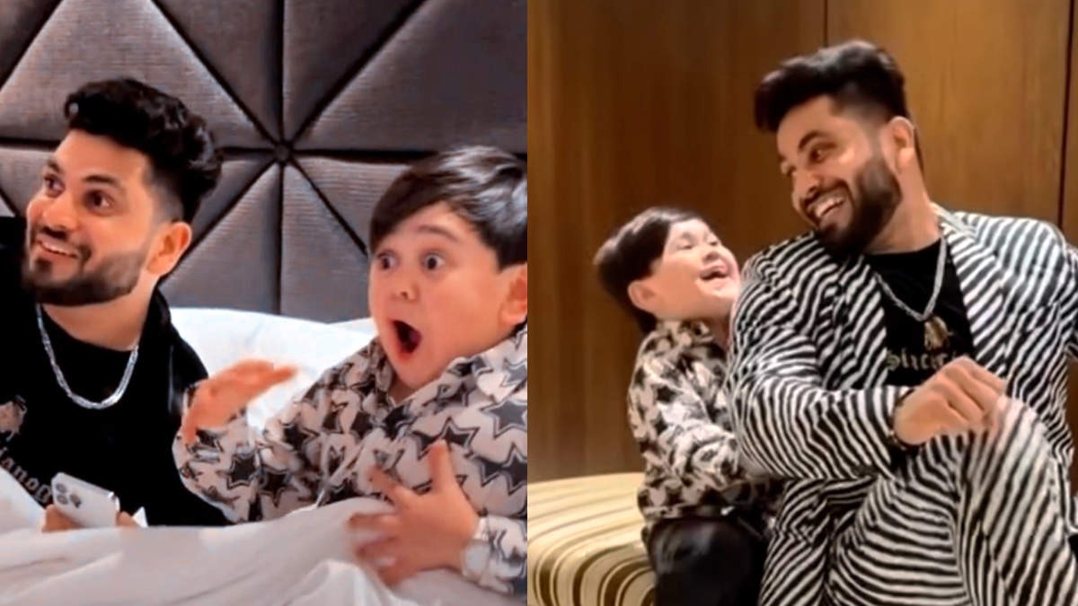 Abdu Rozik And Shiv Thakare Recreate 'Andaz Apna Apna' Magic