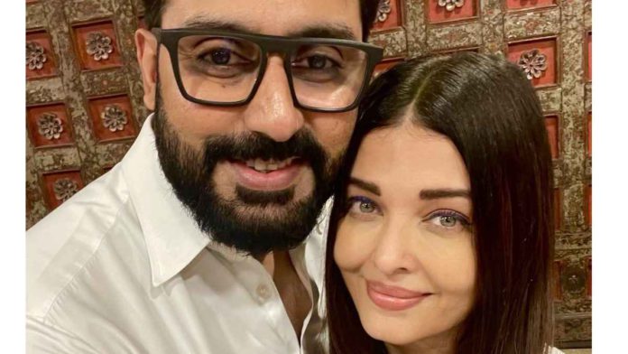 Aishwarya Rai And Abhishek Bachchan Hug Each Other And Twinning In White As They Celebrate Their ...