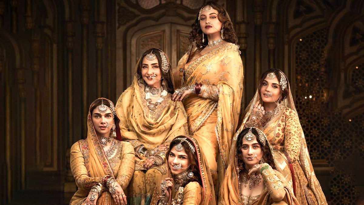 Massive Set Of 1,60,000 Sq Ft Constructed For SLB's 'Heera Mandi'