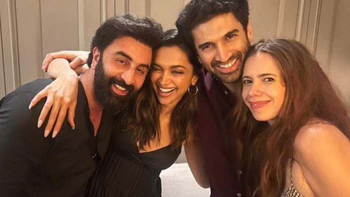 Ranbir Kapoor, Deepika Padukone, Aditya Roy Kapur And Kalki Koechlin's ...