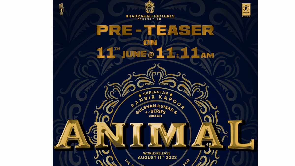 Roaring Excitement: Sandeep Reddy Vanga's Directorial ‘Animal' Starring ...