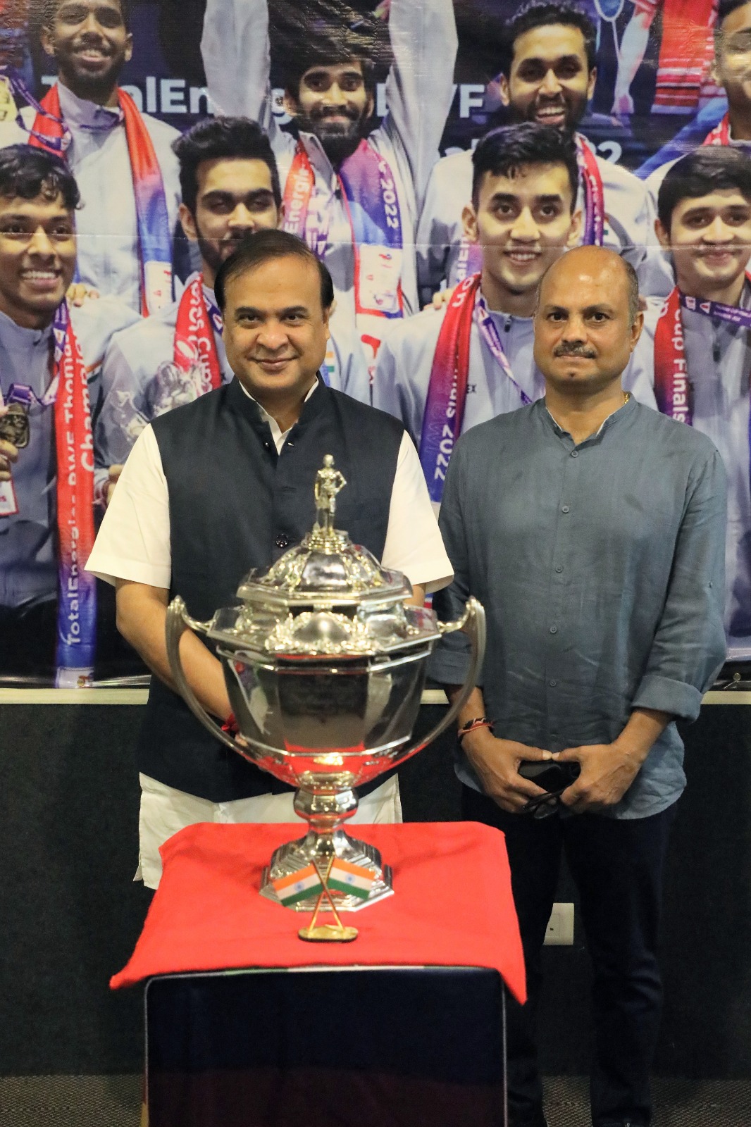 BAI Receives Historic Thomas Cup Trophy For The First Time