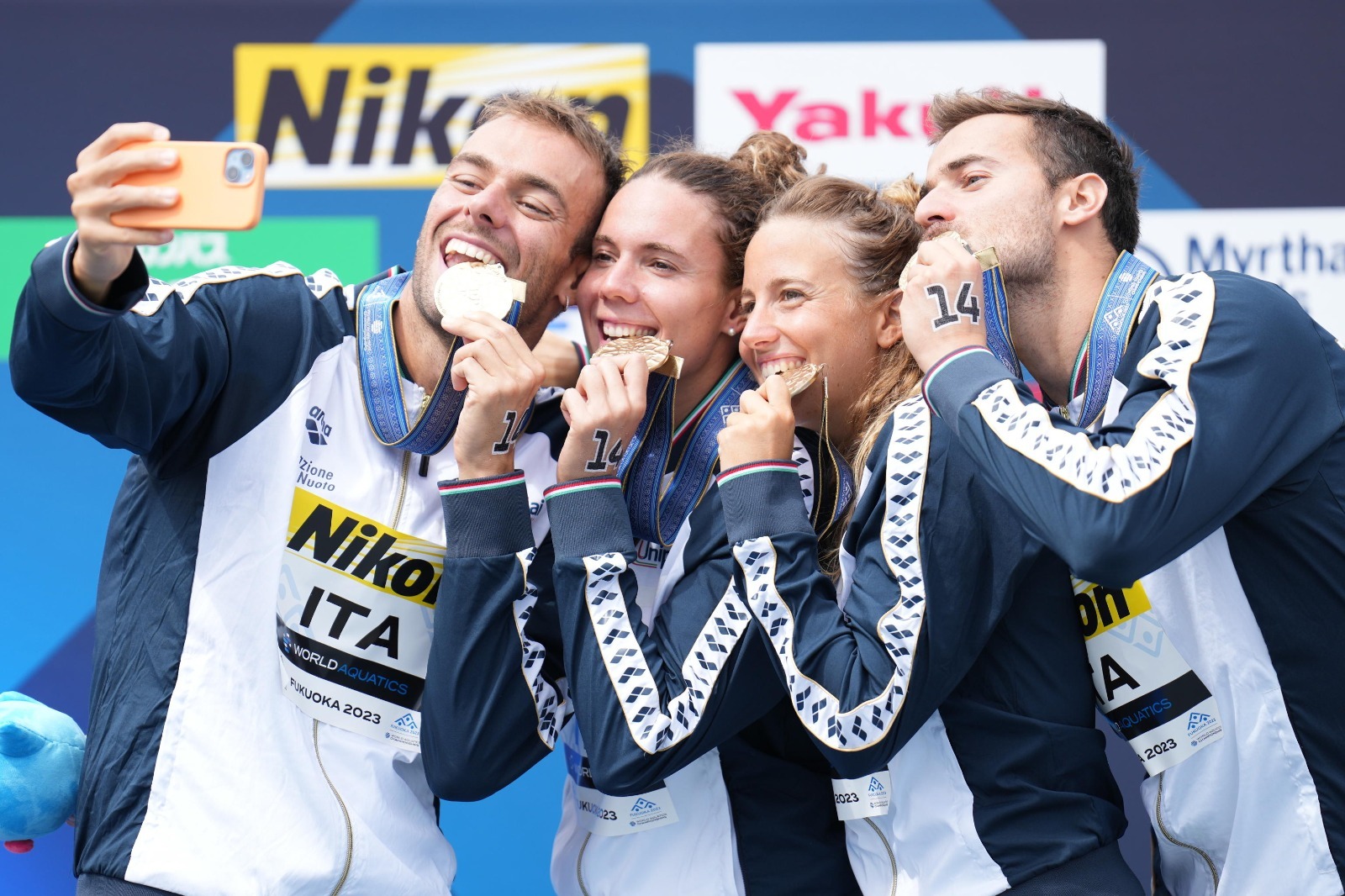 World Aquatics C'ships: Paltrinieri Anchors Italy To Mixed Open Water ...