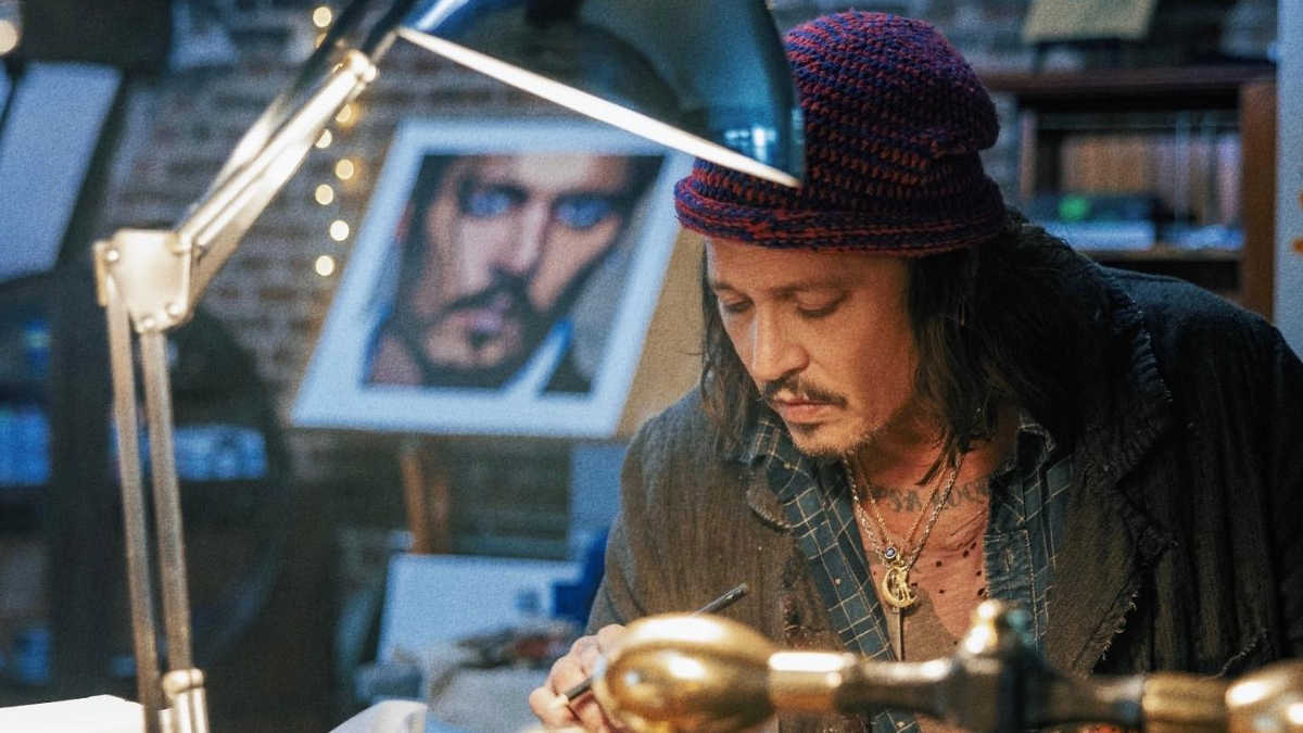 Johnny Depp Sells His Signed Self-portrait For Charity | Glamsham