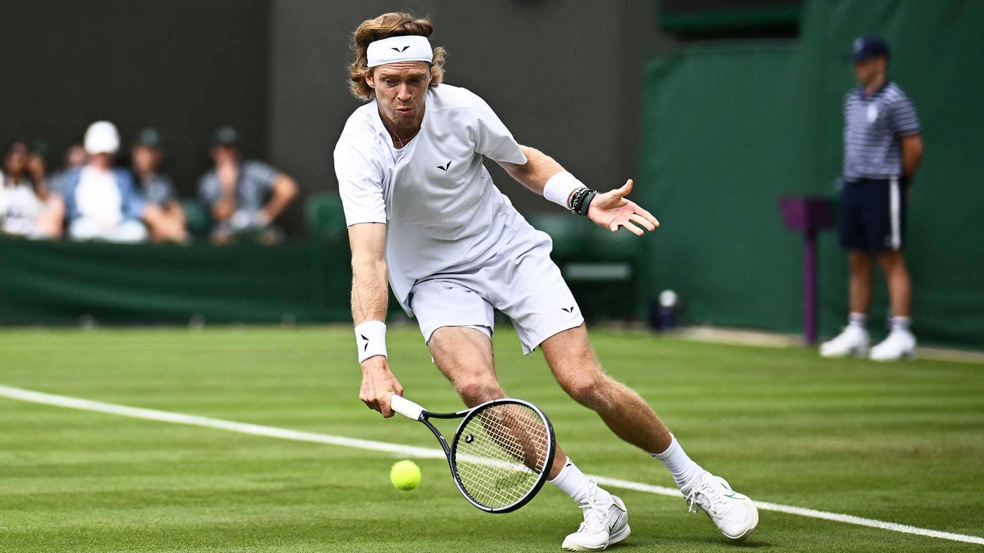 Wimbledon 2023: Rublev Races Into Second Round On Rain-hit First Day ...