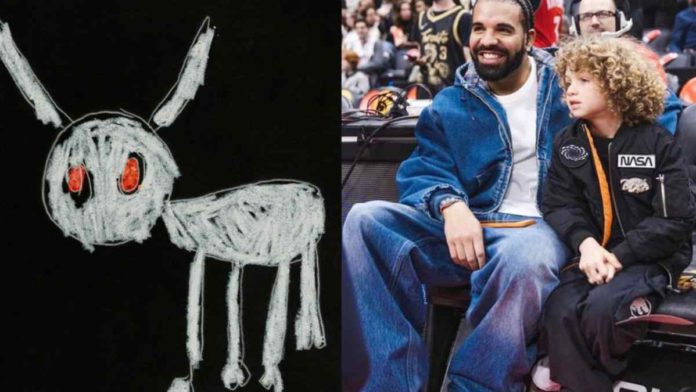 Drake Reveals 'For All The Dogs' Album Cover Designed By His Son Adonis