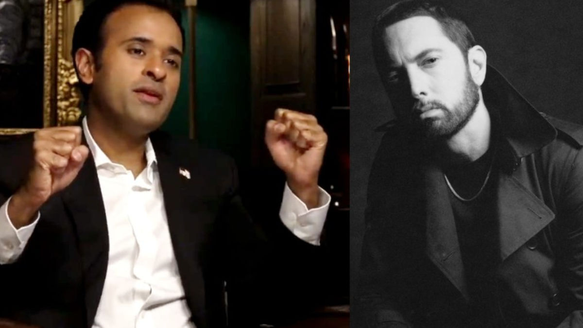 Eminem Tells Vivek Ramaswamy To 'stop Rapping His Songs' | Glamsham