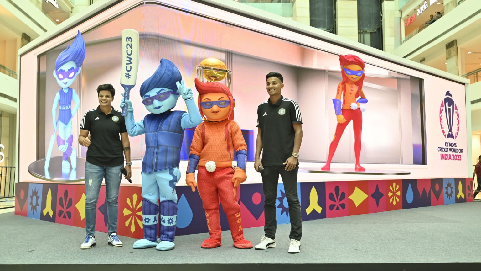 ICC Launches Vibrant Mascot For Men's ODI World Cup In India, To Engage ...