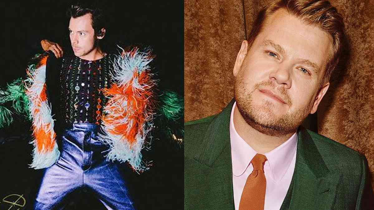 Harry Styles, James Corden Break Major Traffic Rule On Bike Ride In ...