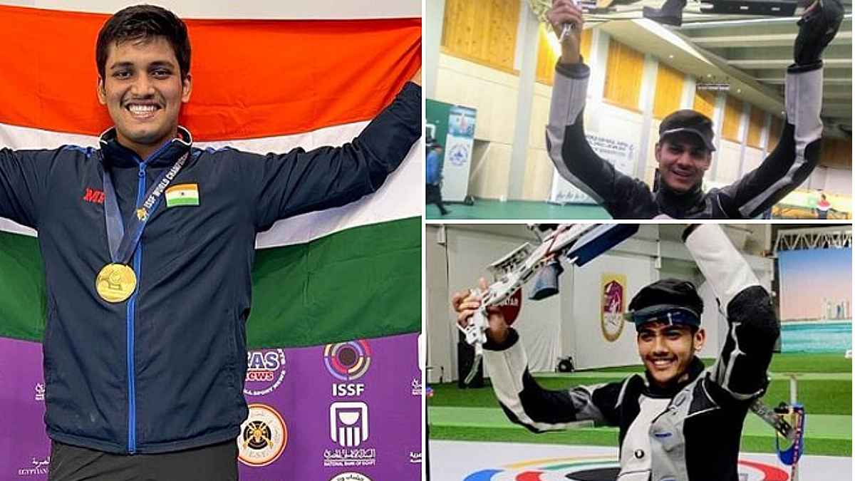 Maha CM Pats Indian 10m Air Rifle Team For Shooting Gold In Asiad ...