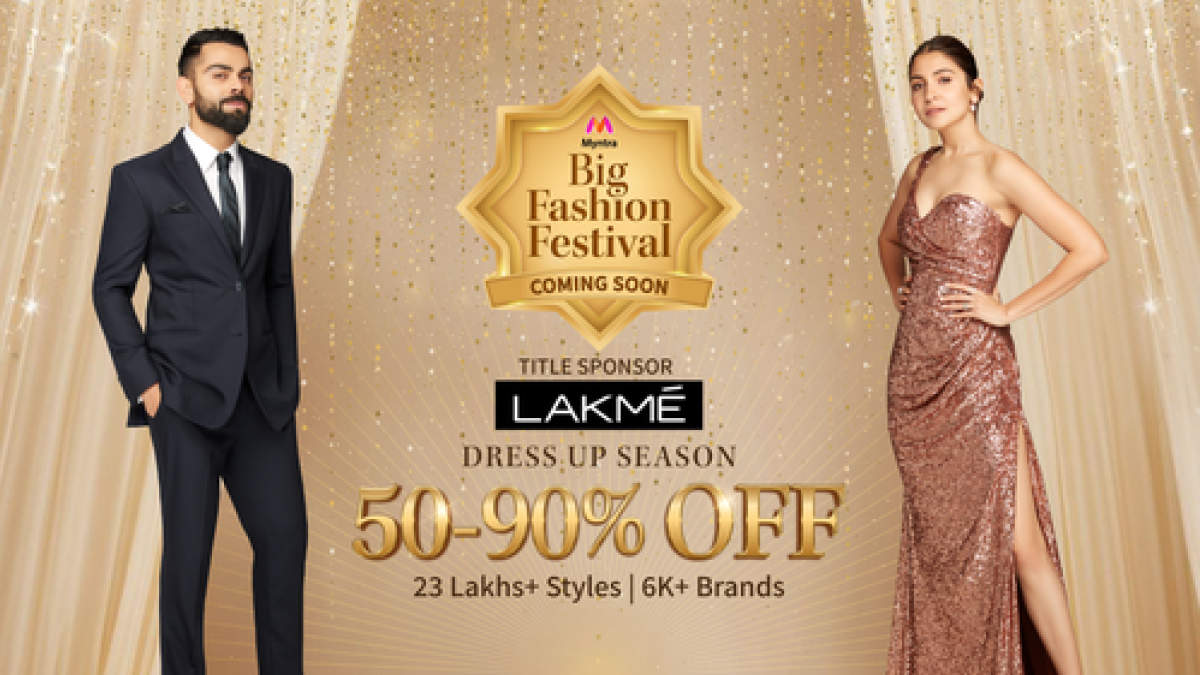 Myntra Big Fashion Festival To Offer Over 23 Lakh Styles Across Fashion ...