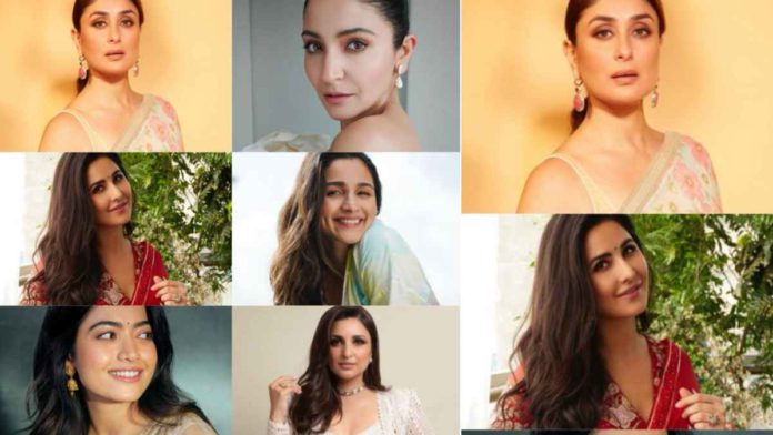 Alia Bhatt, Kareena Kapoor Khan, Anushka Sharma, Katrina Kaif, Rashmika ...