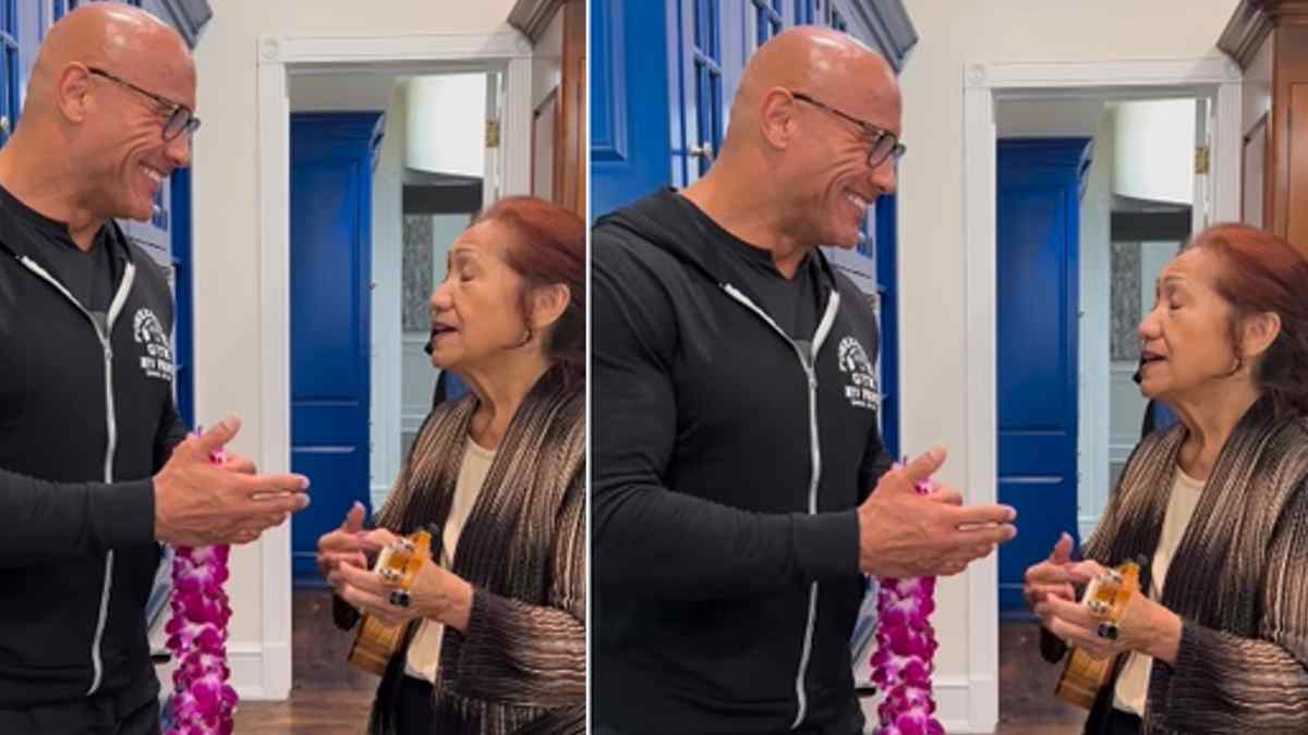 Dwayne Johnson Sings To Mom On Her 75th Birthday: 'Feel Like The Luckiest Son On Earth'