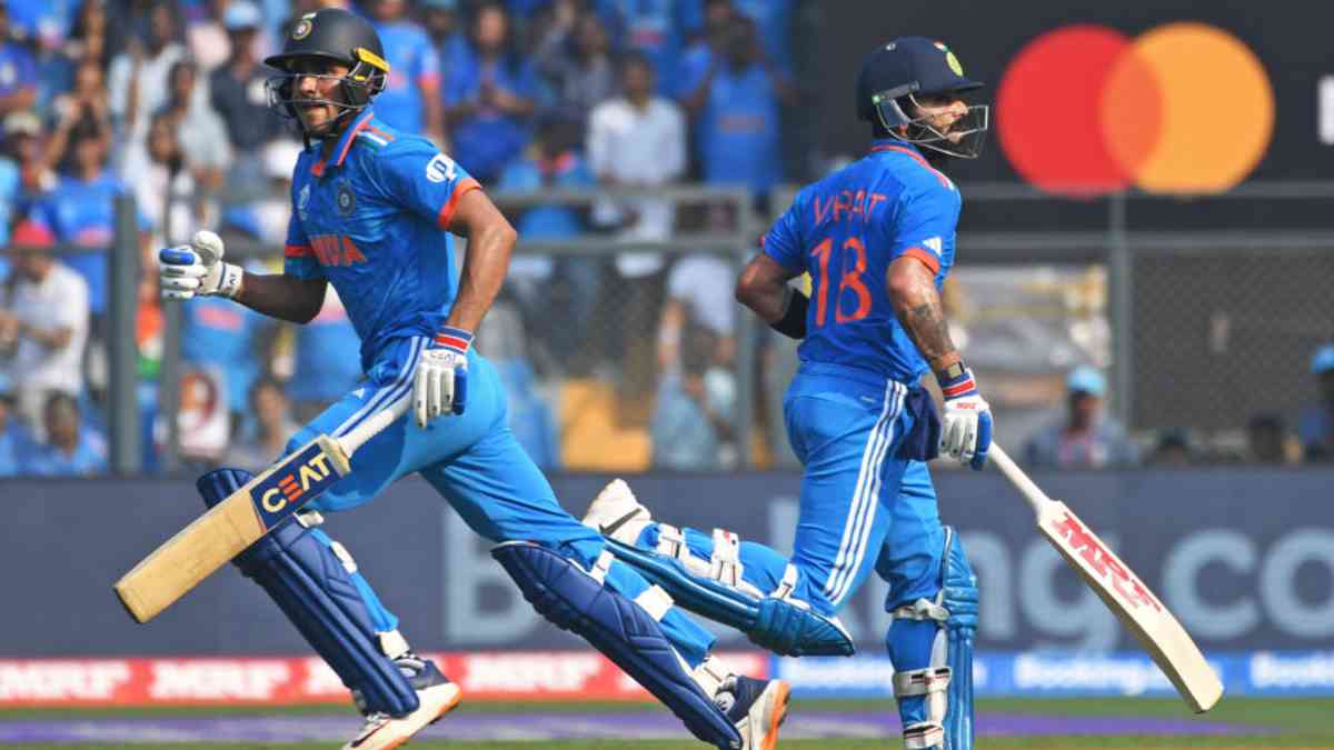 Men's ODI WC: Shubman Gill, Virat Kohli And Shreyas Iyer Fifties Help India Post 357/8 Against ...