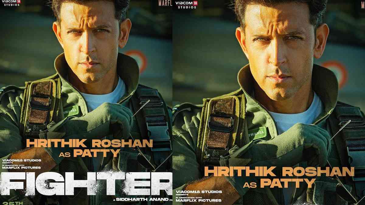 Hrithik Roshan Unveils His 'Fighter' Character, His Name | Glamsham