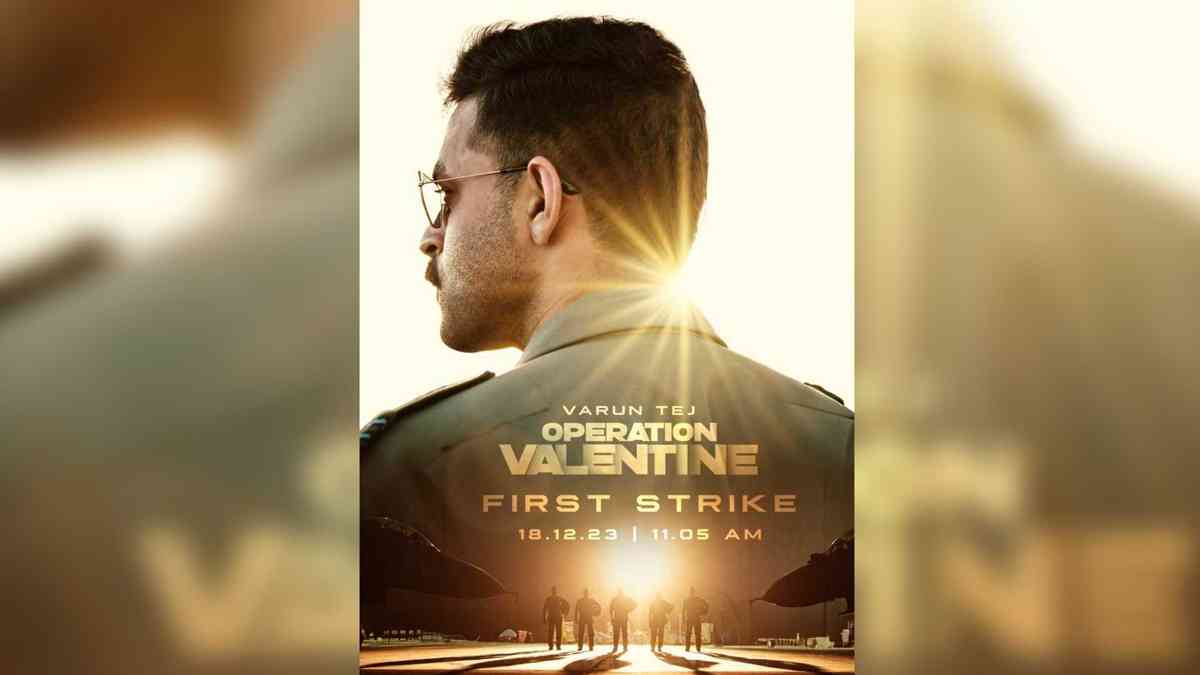Varun Tej Unveils Riveting Poster For 'Operation Valentine - First ...