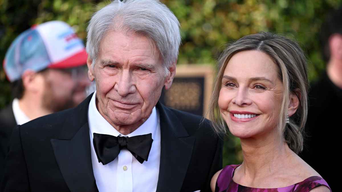 Harrison Ford's Wife Calista Flockhart Earns The Name 'scare Monster ...