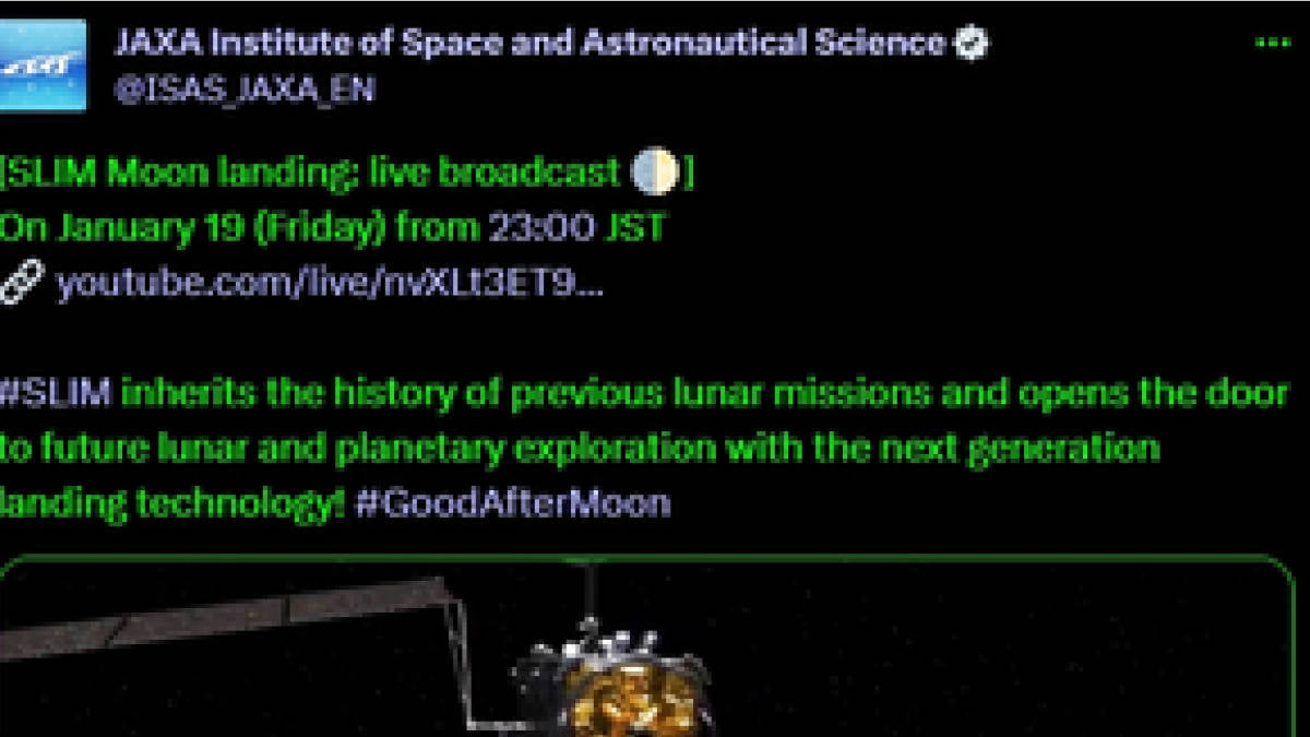Japan's Moon Sniper Appears To Ace 1st Ever Pin-point Moon Landing On ...
