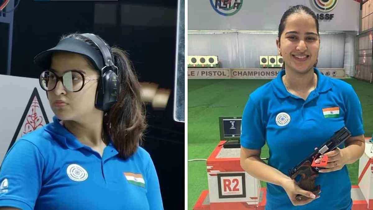 Pistol Shooter Rhythm Sangwan Secures Record 16th Olympic Quota For ...