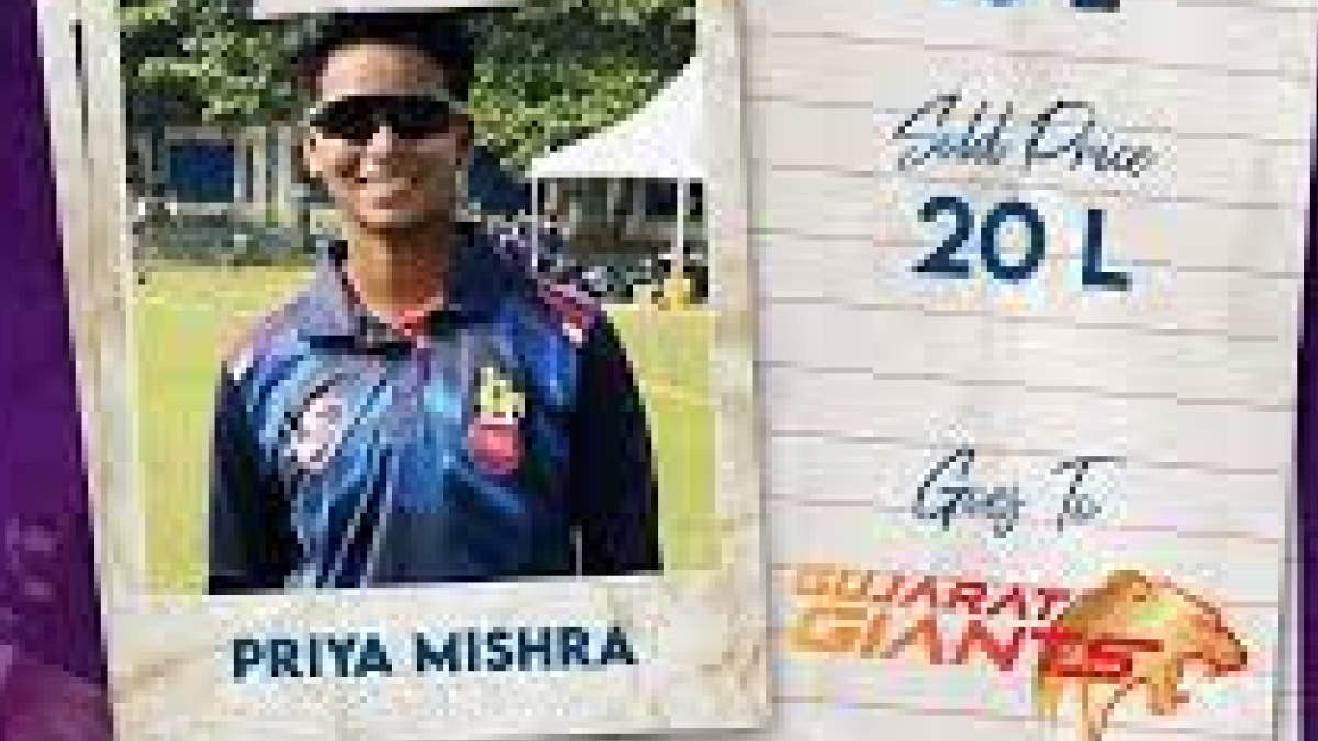 Dream Comes True, Says Priya Mishra Picked By Gujarat Giants | Glamsham
