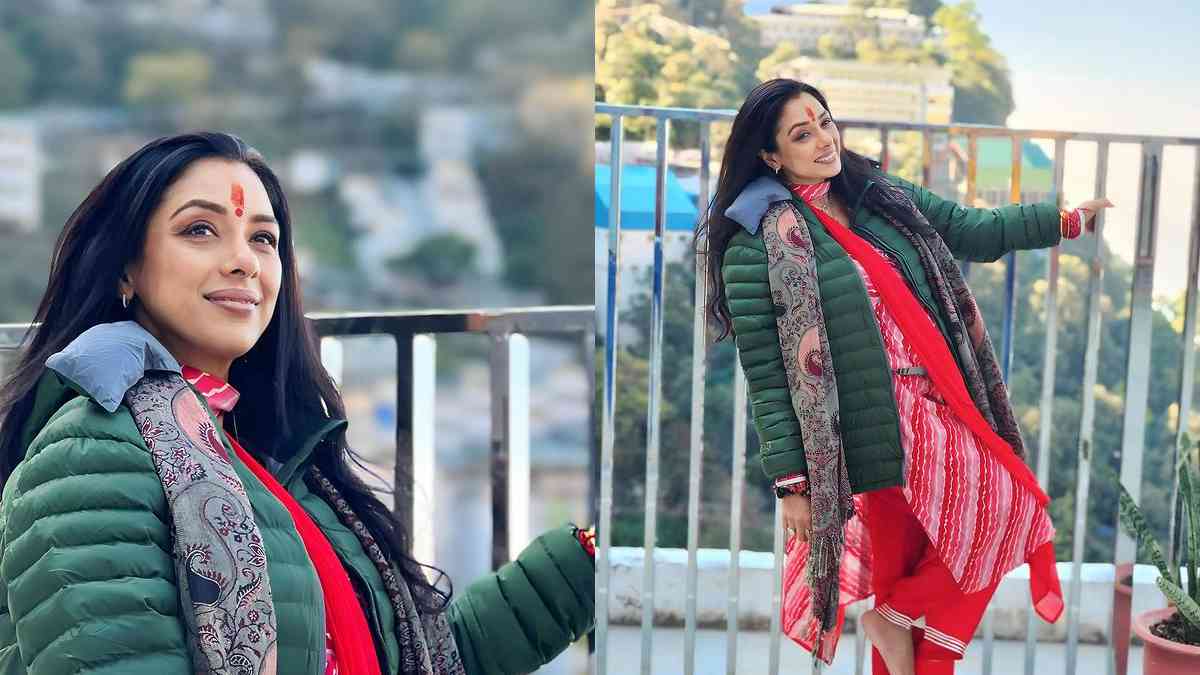 Rupali Ganguly Welcomes 2024 With Spiritual Bliss, Visits Vaishno Devi ...
