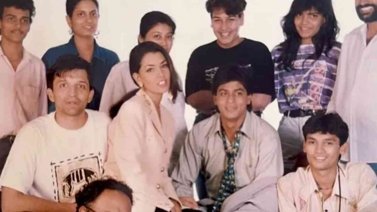 Atul Kasbekar Shares Throwback Pic Featuring Young Shah Rukh Khan From ...