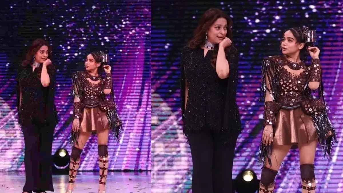 Paprazzis' Favourite Manisha Rani Gives Juhi Chawla Posing Tips | Glamsham