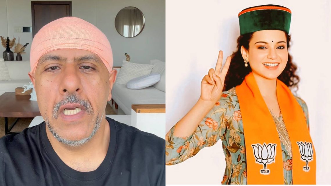 Vishal Dadlani Stands in Support of CISF Lady Who Slapped Kangana ...
