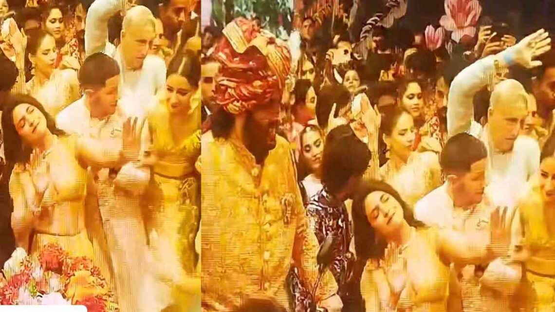 Ananya Panday Pushes Nick Jonas, Ranveer Singh Comes To His Rescue ...